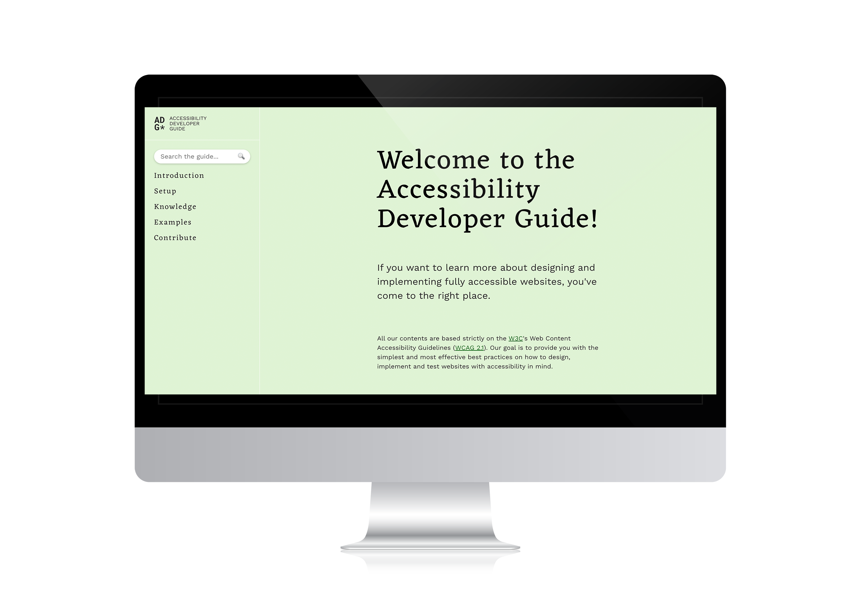 Accessibility Developer Guide - "Access for all" foundation